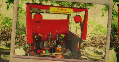 The statue in the Chinese-like Shrine (Datuk Kong) is Malay?